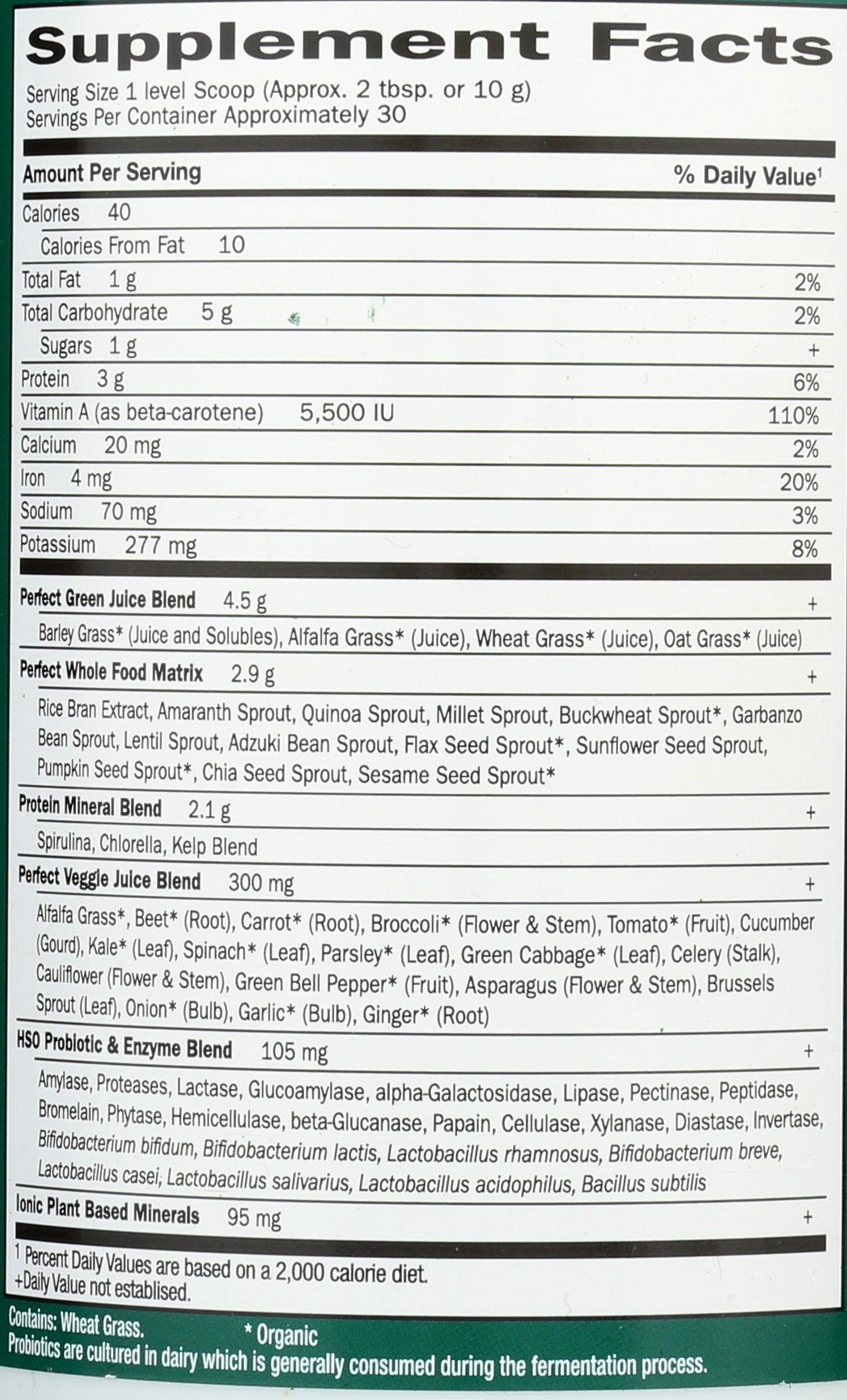 vegan-friendly vitamin and mineral blend