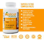 Vegan-friendly vitamin B complex supplement