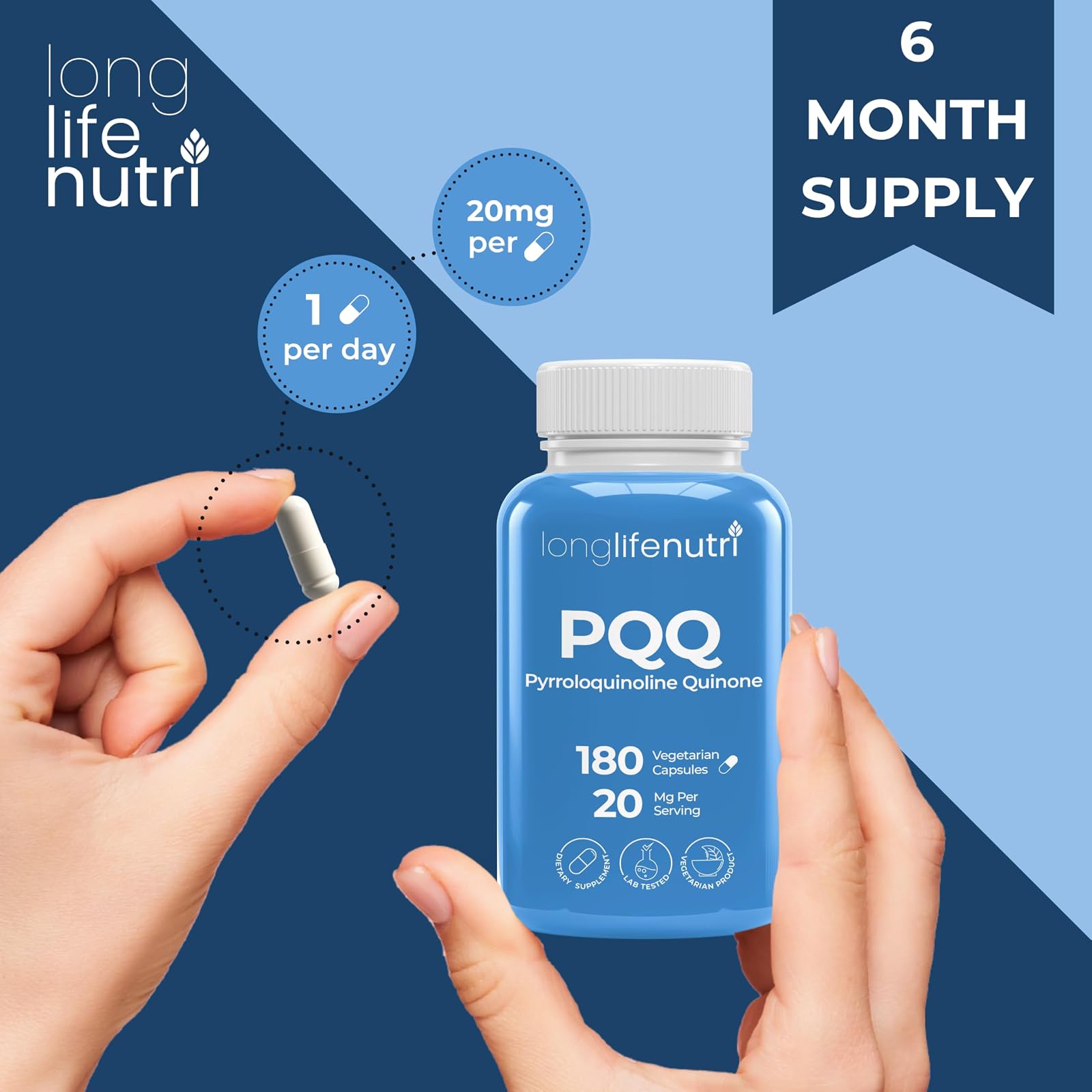 Vegan-friendly vitamin B supplement