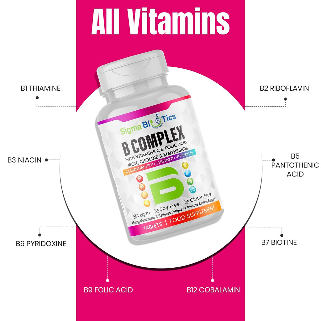 Vegan-friendly Vitamin B tablets