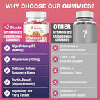 Vegan-friendly Vitamin B2 gummies for nutrition