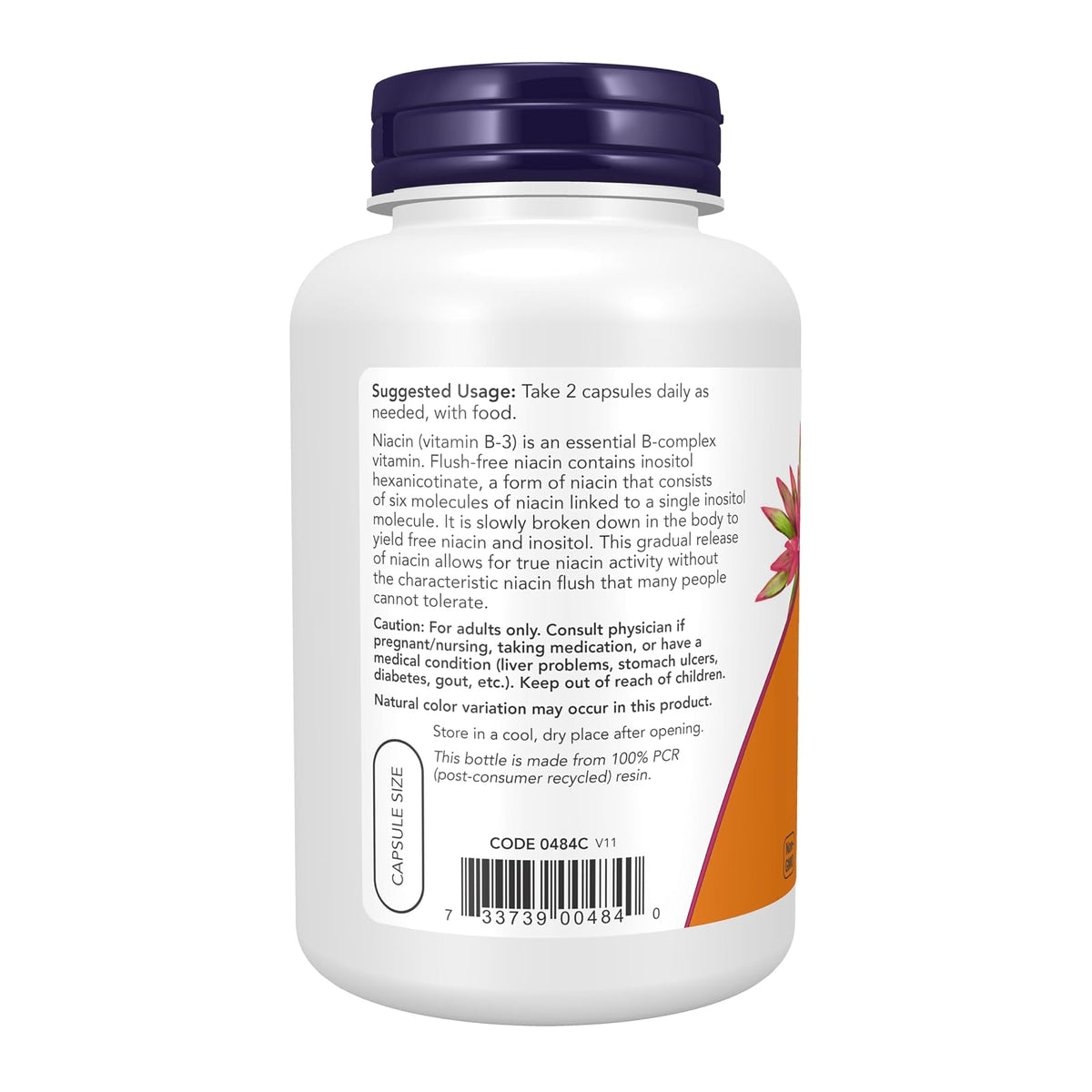 vegan-friendly vitamin B3 supplement