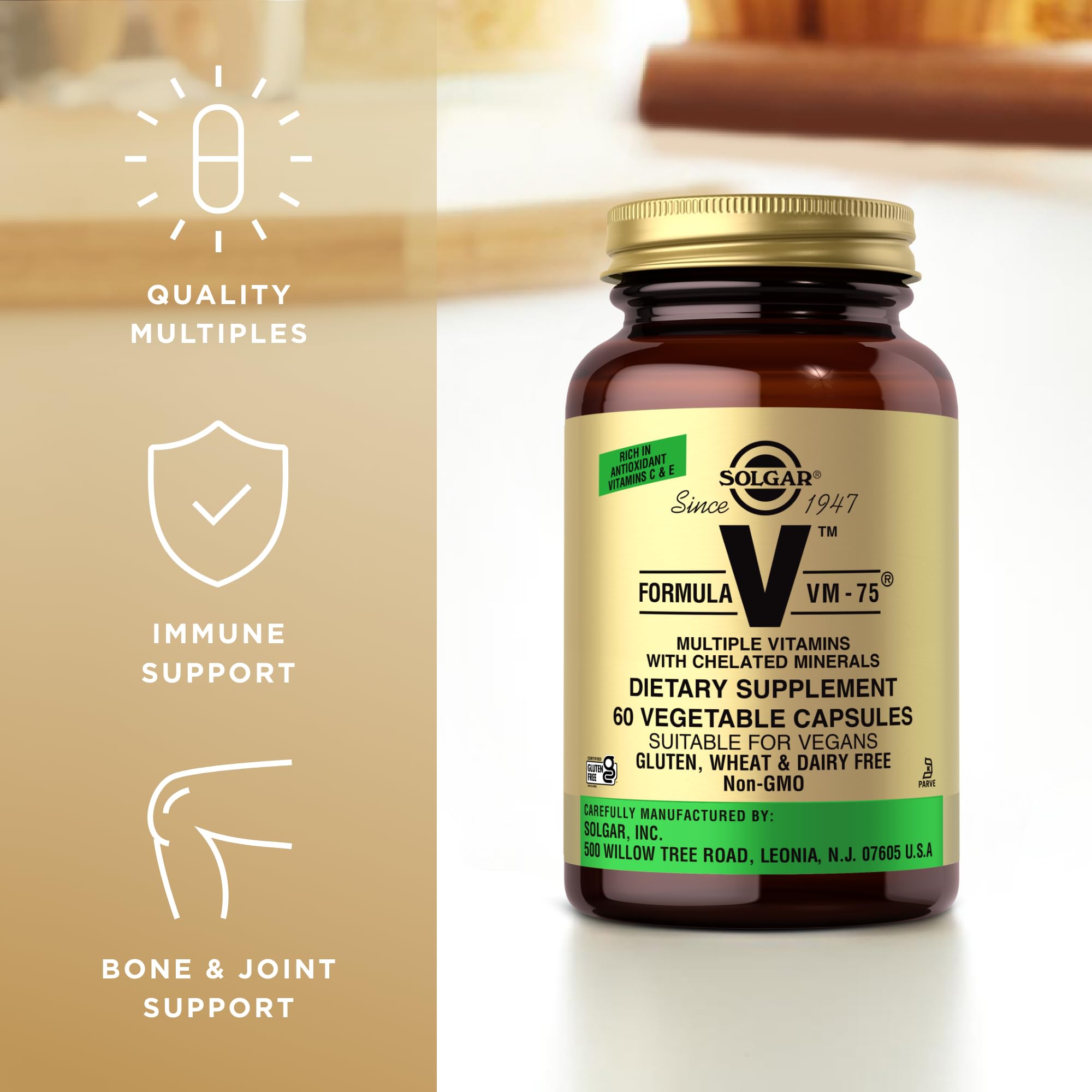 Vegan-friendly vitamin C capsules