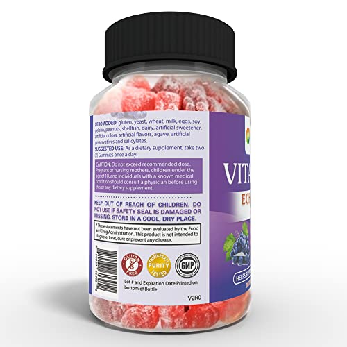 Vegan-friendly vitamin C gummies