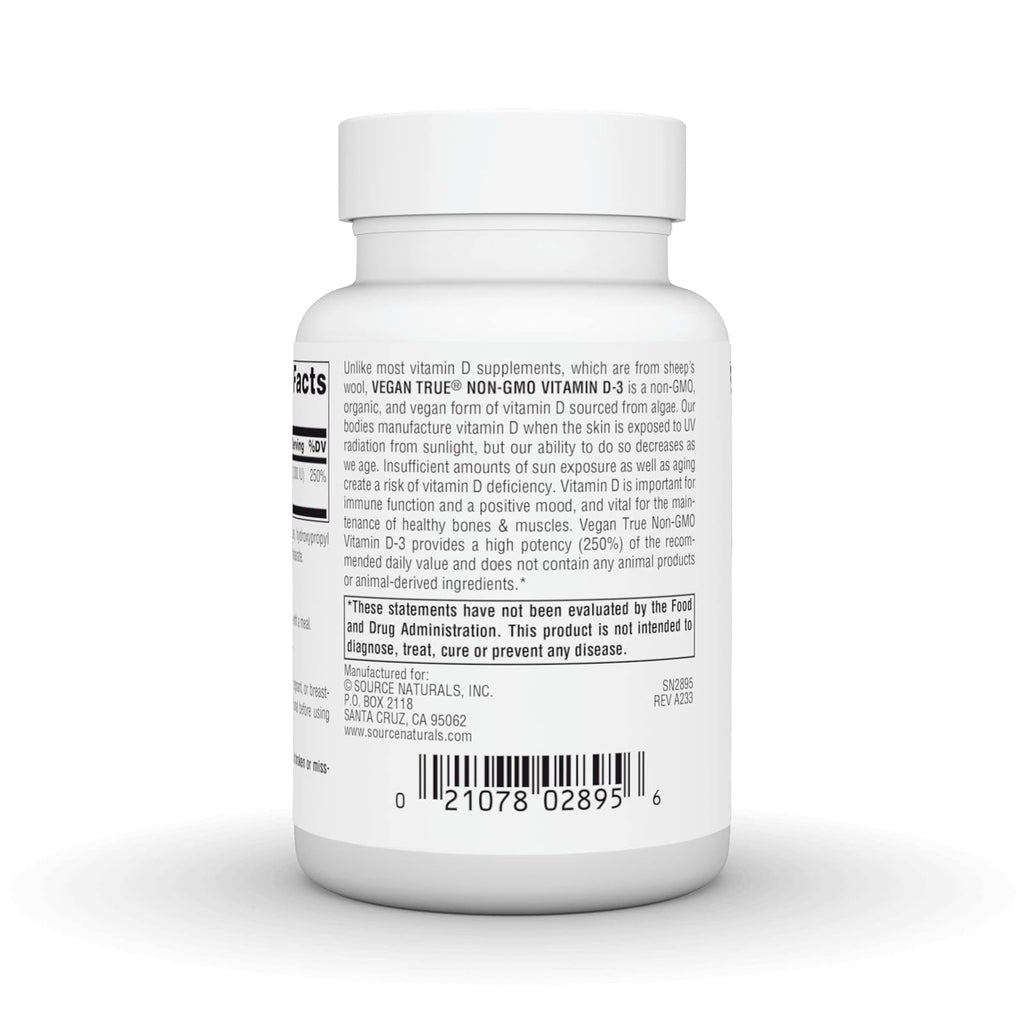 Vegan-friendly Vitamin D supplement