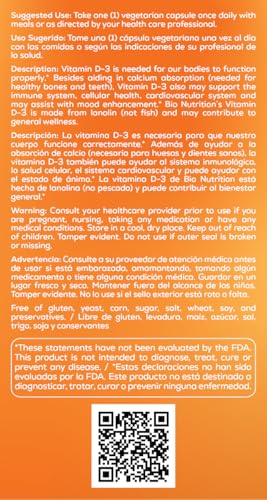 vegan-friendly Vitamin D3 capsules