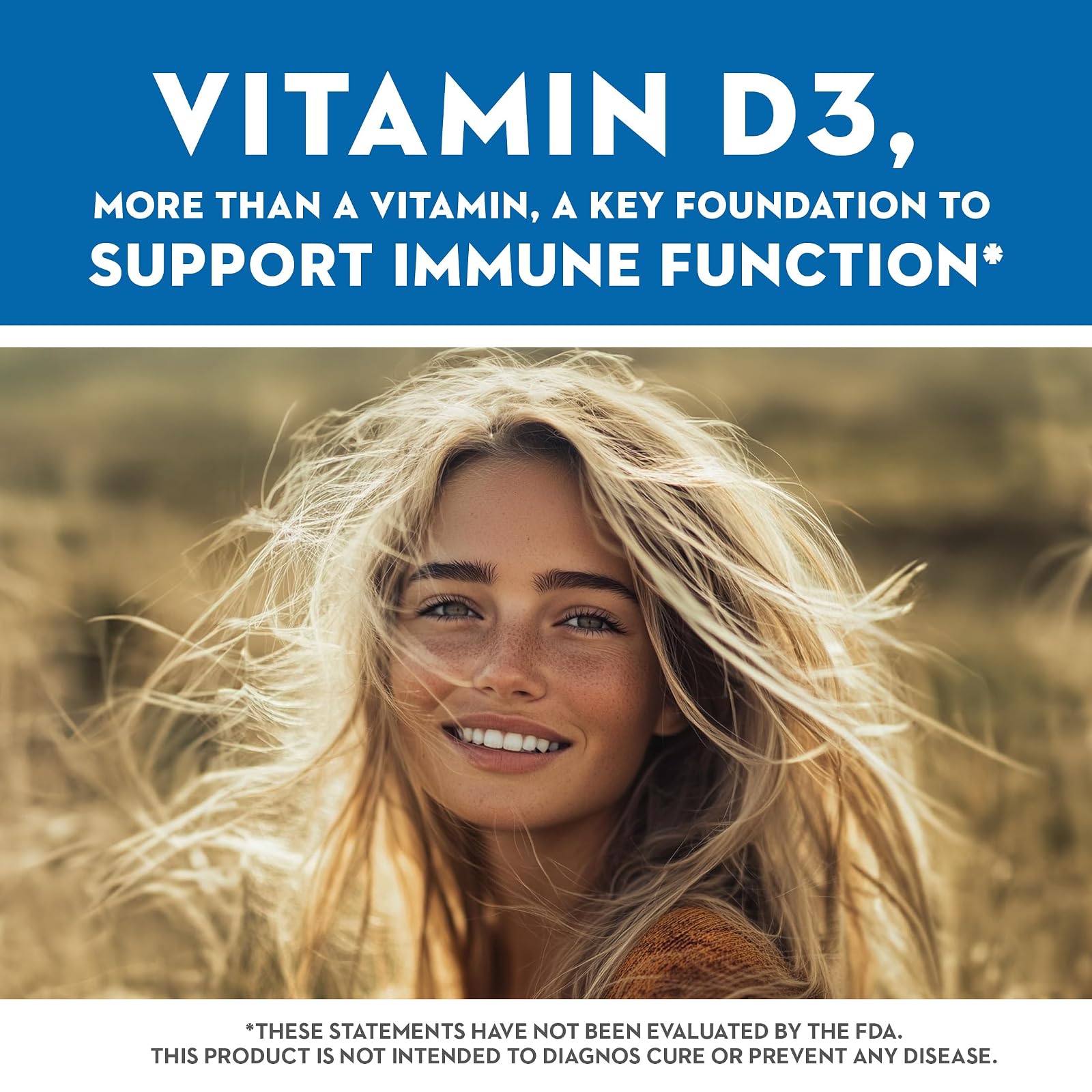 Vegan-friendly Vitamin D3 capsules