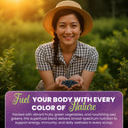 vegan friendly wild berry powder