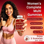 Vegan-friendly women's multivitamin gummies