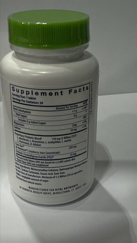 Vegan-friendly women’s probiotic supplement