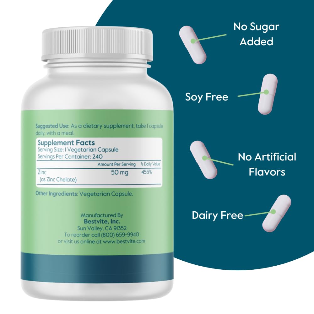vegan-friendly zinc chelate for wellness