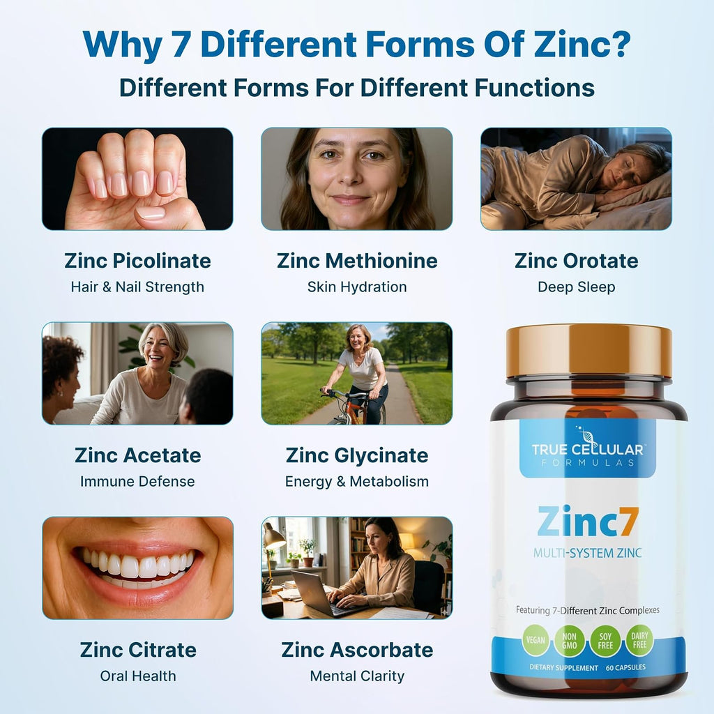 Vegan-friendly zinc for daily wellness