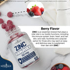 Vegan-friendly zinc gummies for adults