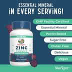 vegan-friendly zinc gummies for adults