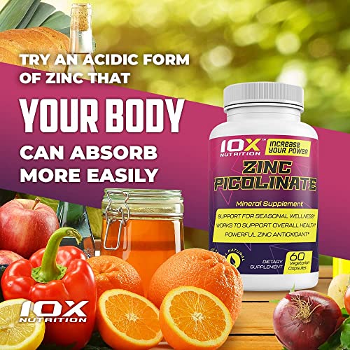 Vegan-friendly zinc picolinate formula