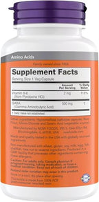 vegan gaba with vitamin B-6