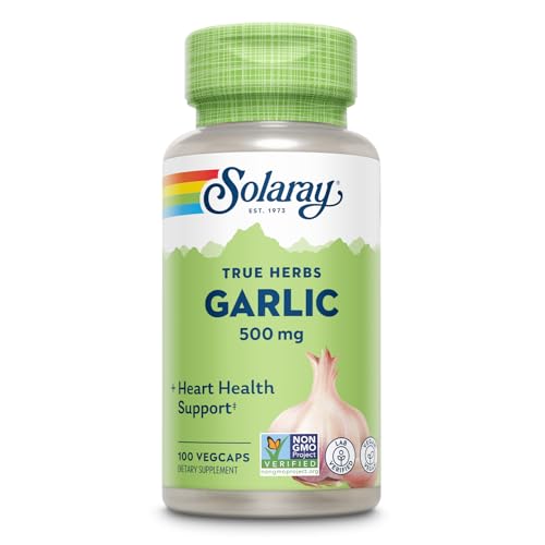 vegan garlic capsules for heart health
