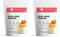 Vegan gelatin substitute for desserts