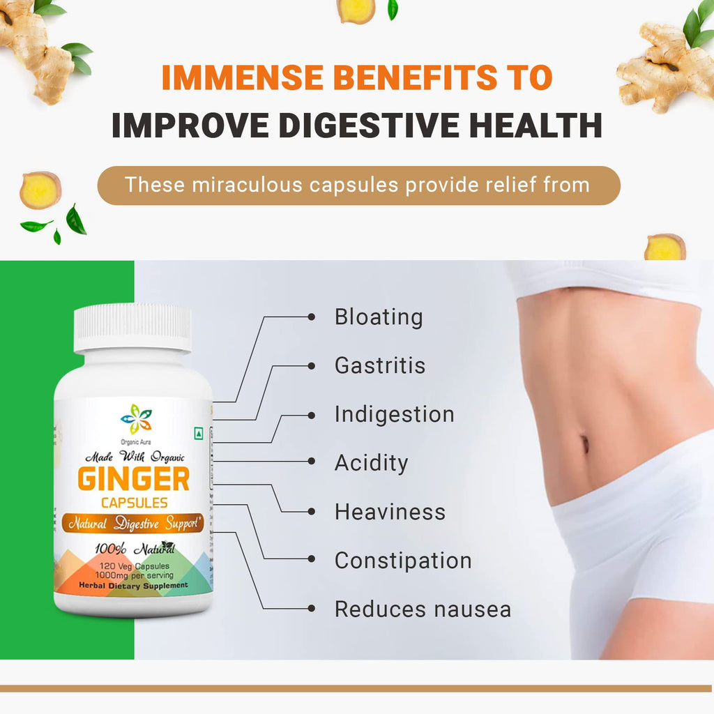 vegan ginger capsules for energy boost