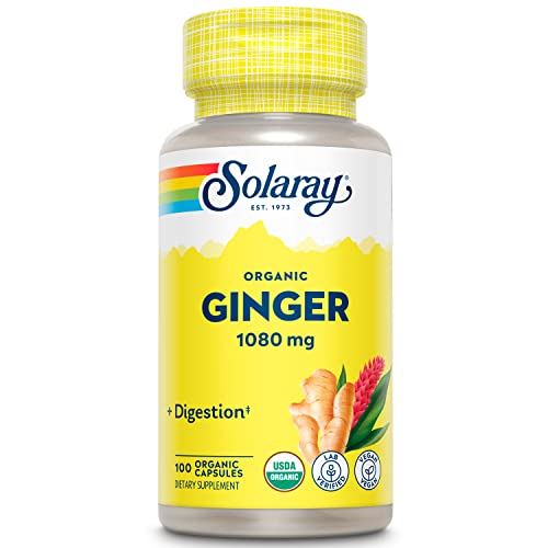 vegan ginger capsules for nausea relief