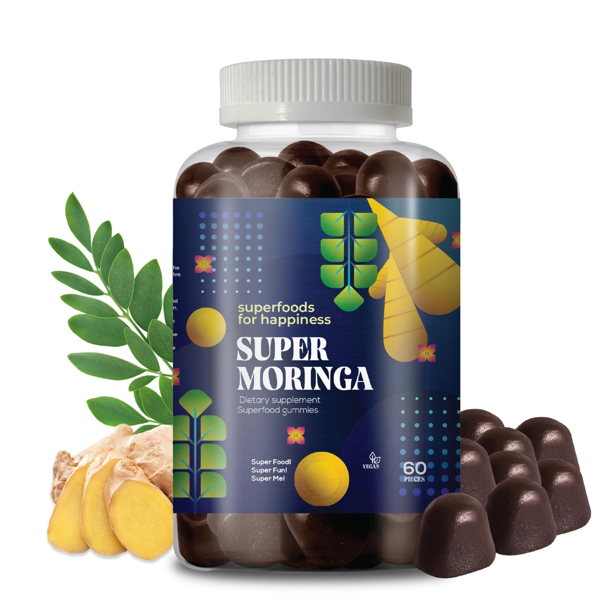 vegan ginger gummies for adults