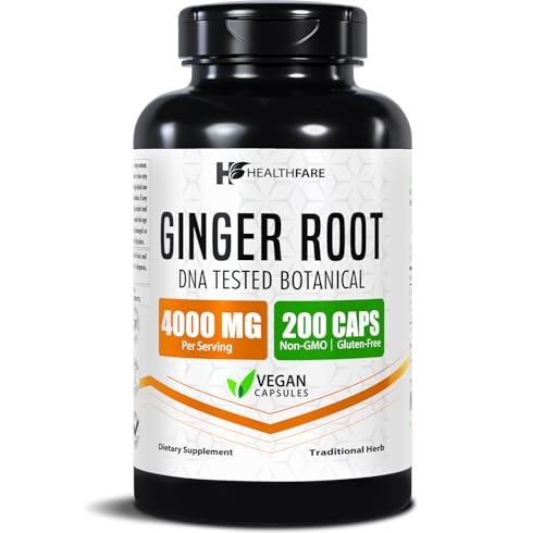 vegan ginger pills for digestion