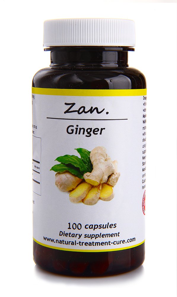 vegan ginger root capsules for health