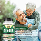 vegan ginger root capsules for wellness