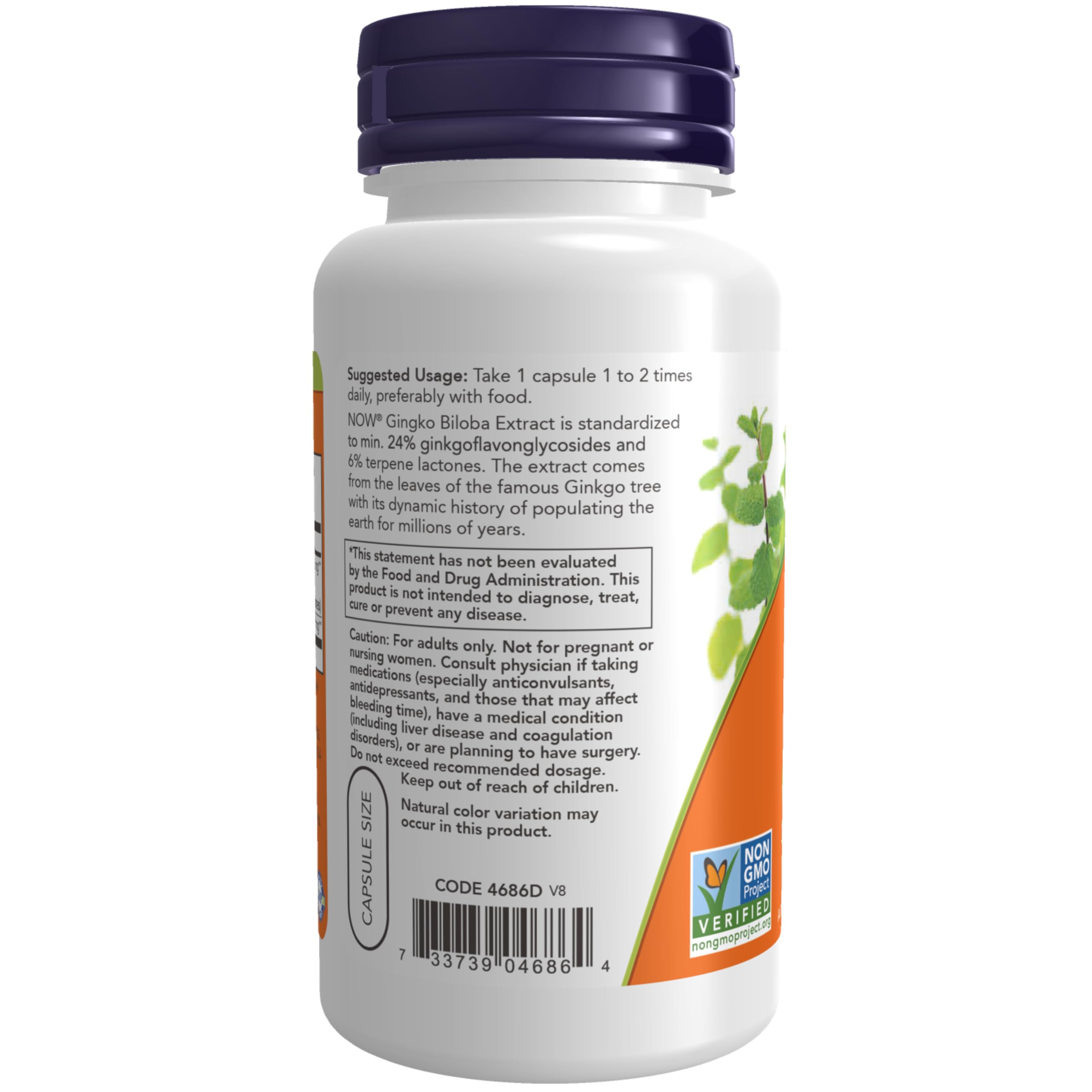 vegan ginkgo biloba capsules