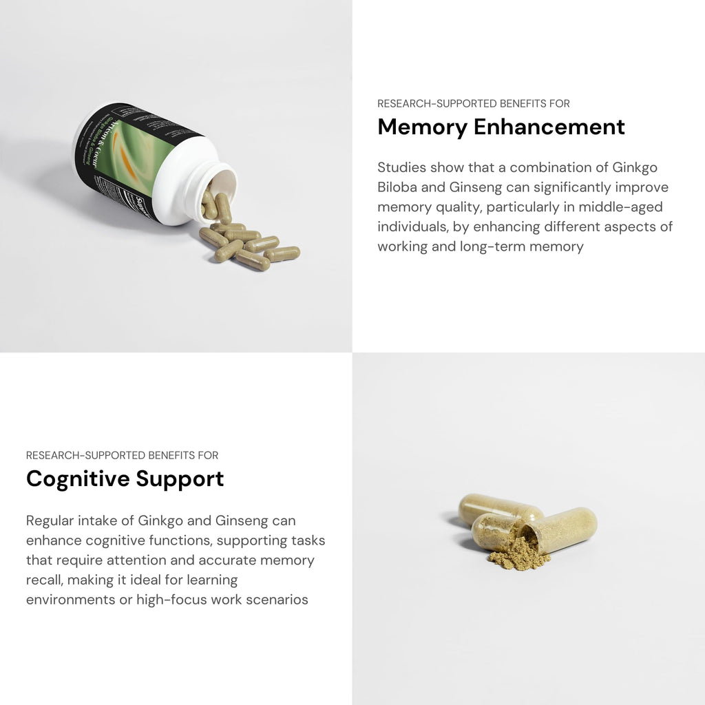 vegan ginkgo biloba capsules