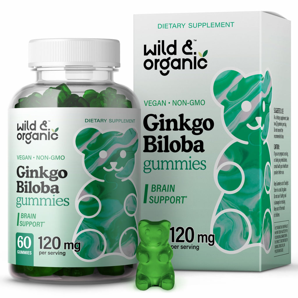 vegan ginkgo biloba gummies for focus