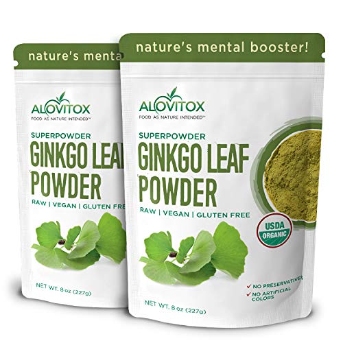 Vegan ginkgo biloba superfood for shakes