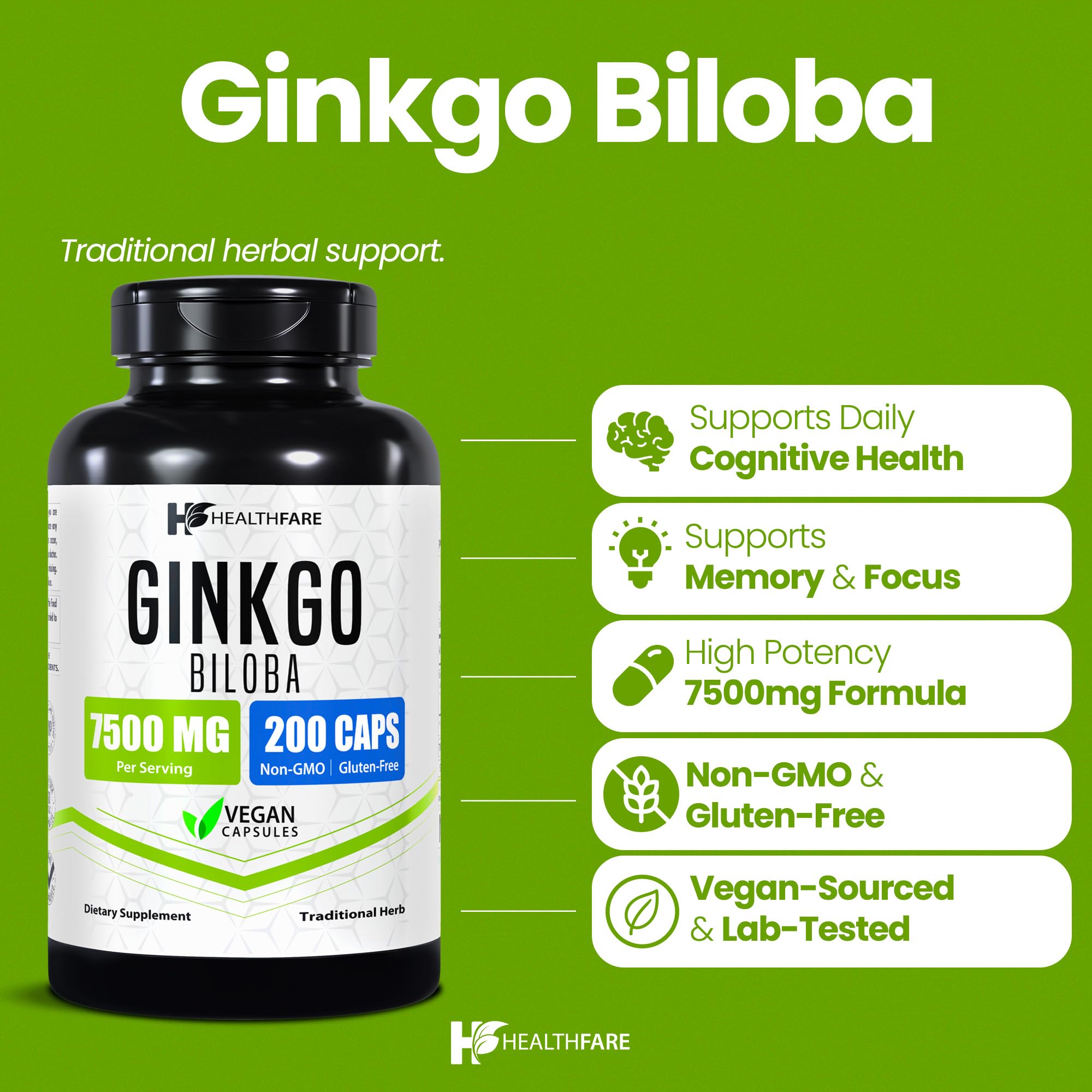 vegan ginkgo biloba supplement benefits
