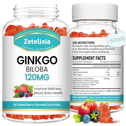 vegan ginkgo biloba supplement benefits