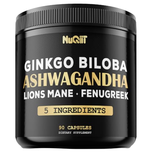 Vegan ginkgo biloba supplement for wellness