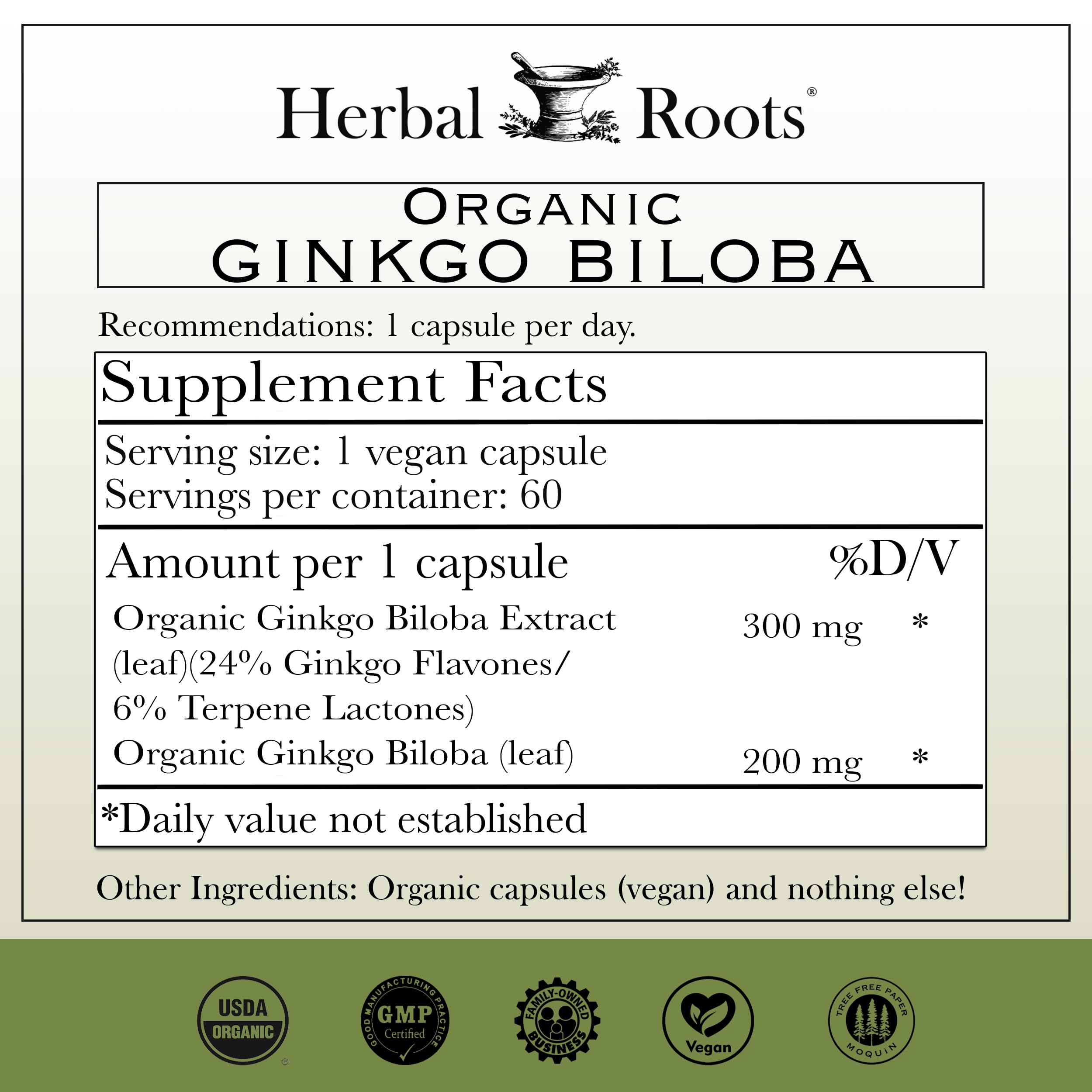 vegan ginkgo biloba tablets benefits