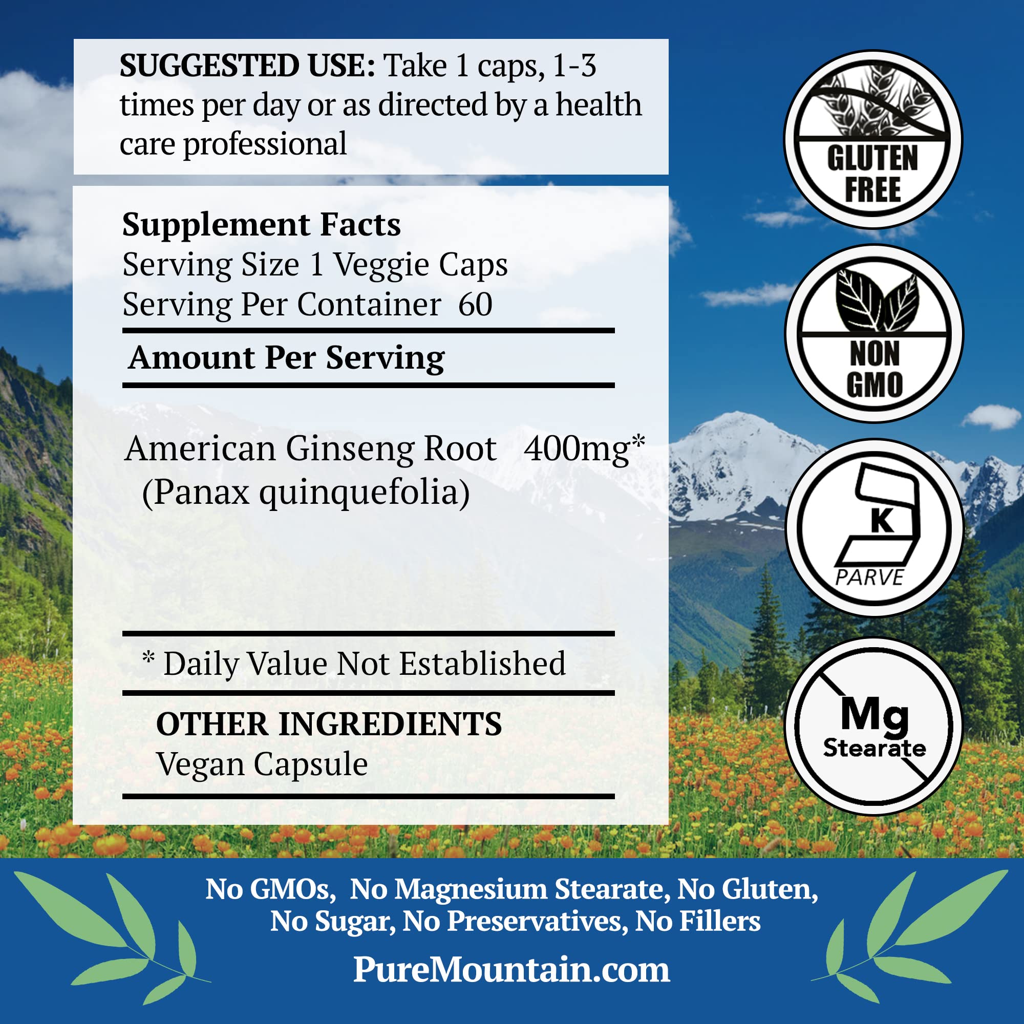 vegan ginseng capsules for vitality