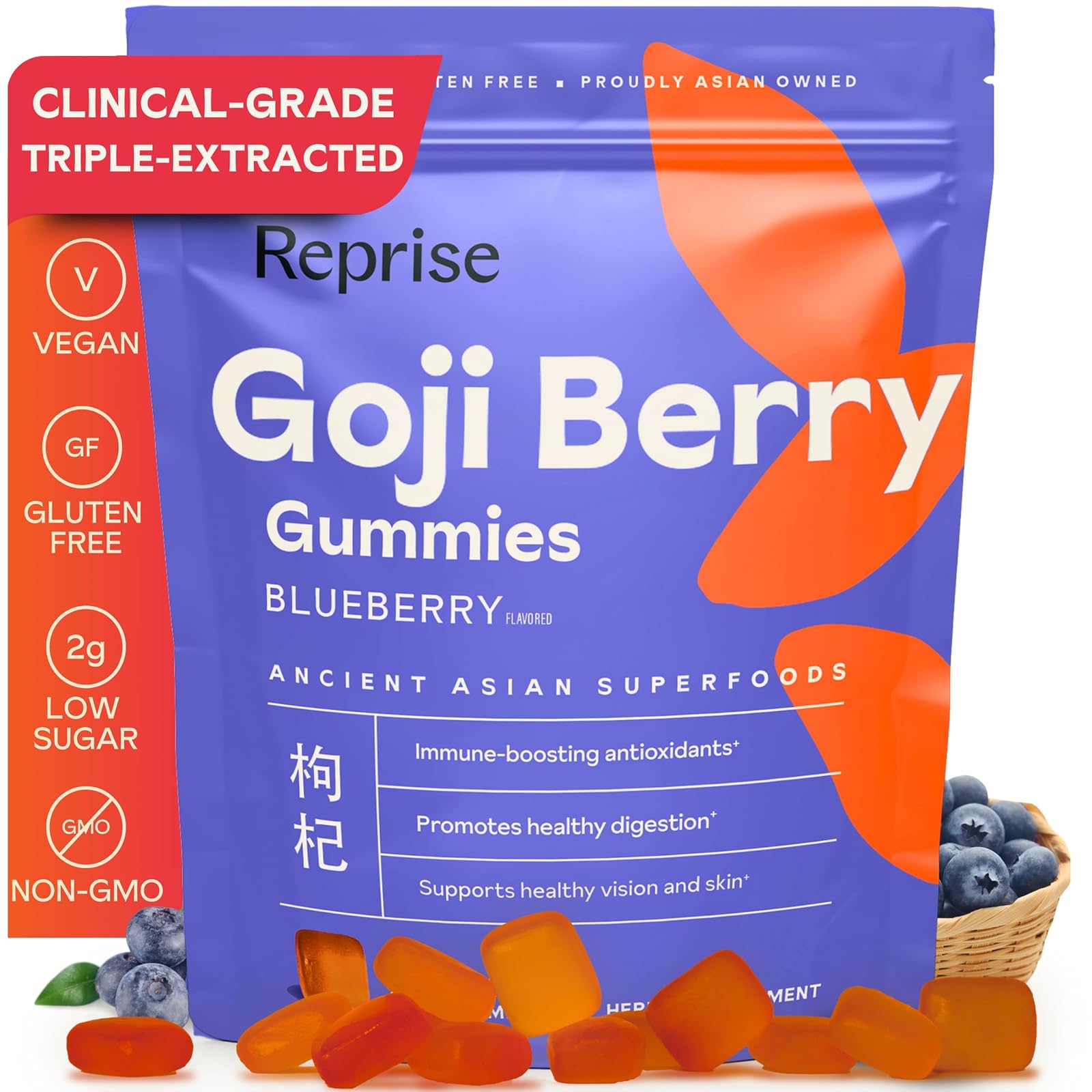 vegan ginseng de-stress gummies