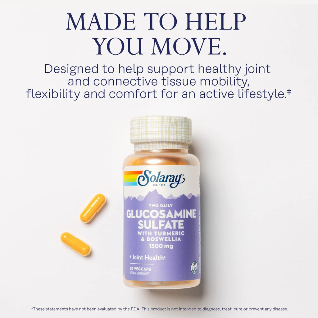 vegan glucosamine capsules for pain relief