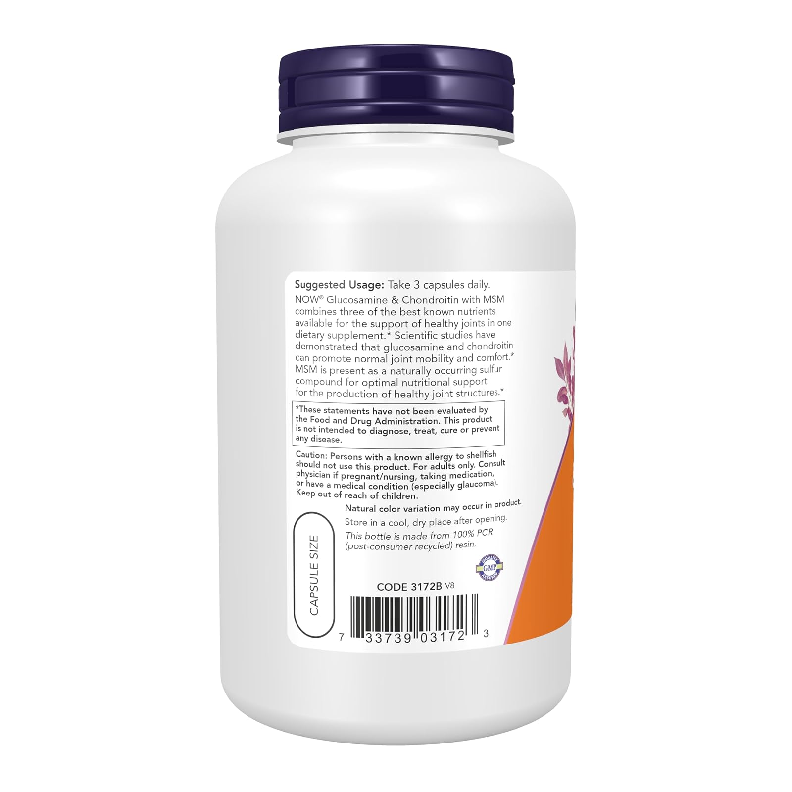 vegan glucosamine chondroitin capsules