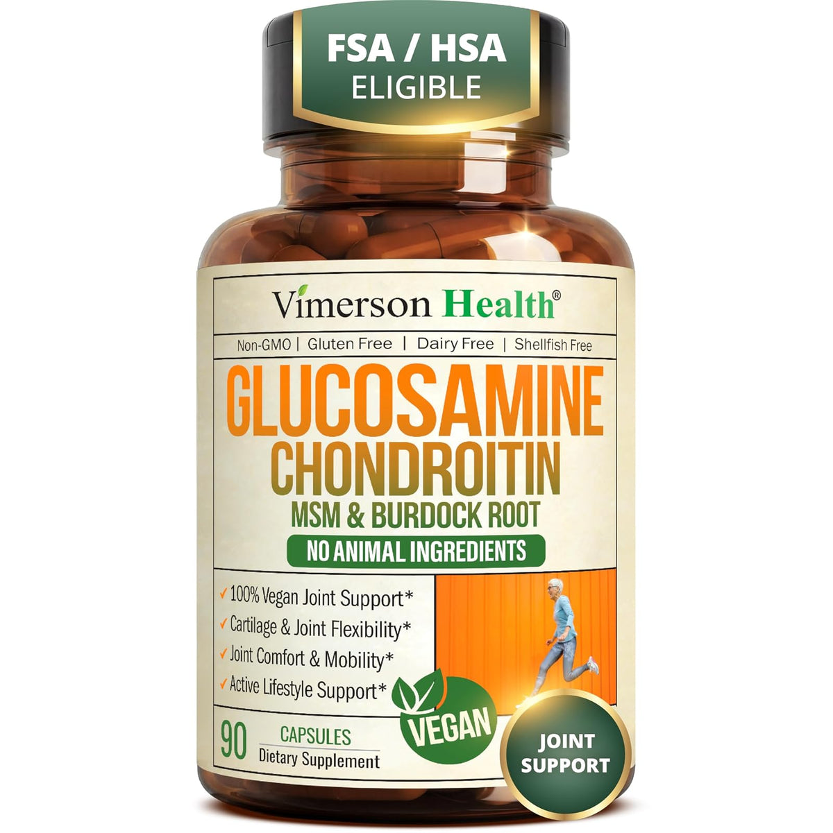 vegan glucosamine chondroitin msm capsules