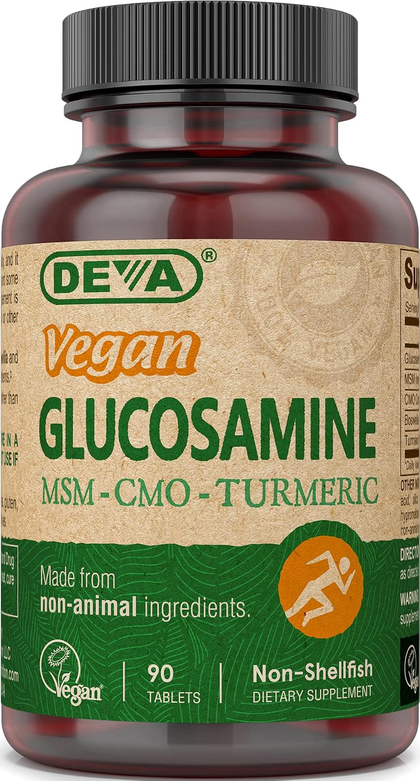 vegan glucosamine joint support tablets