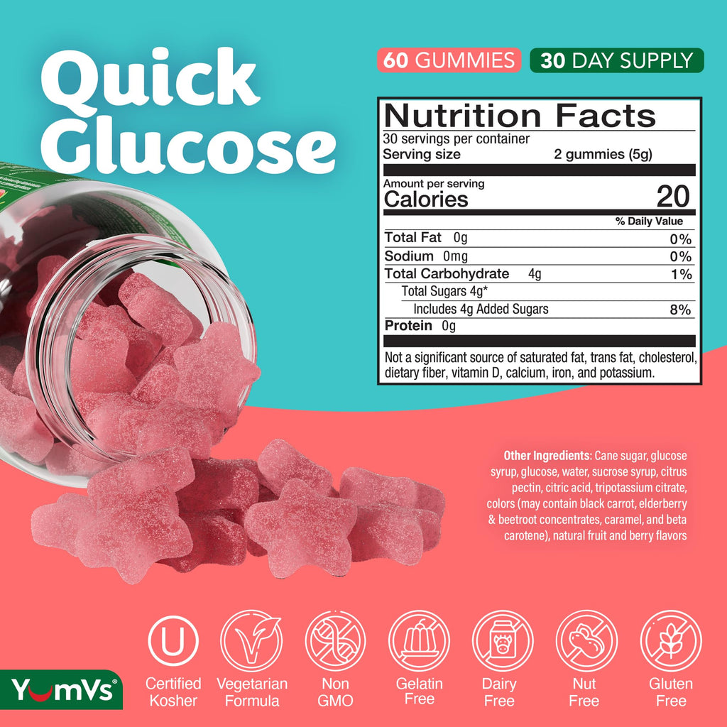 vegan glucose gummies for adults