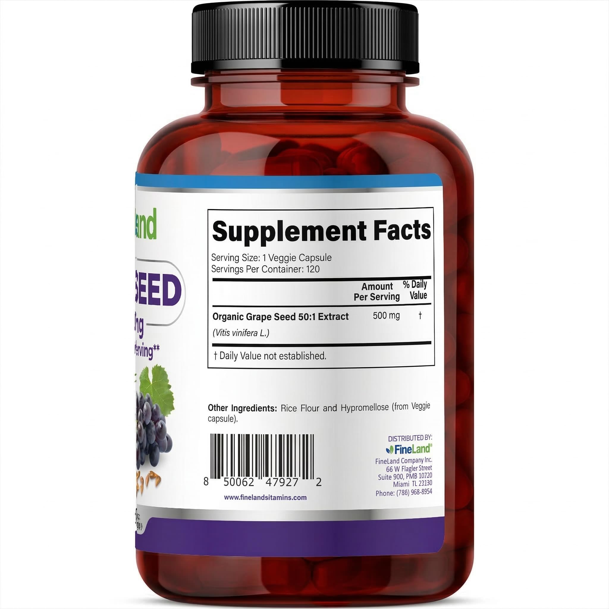 vegan grape seed extract for heart health