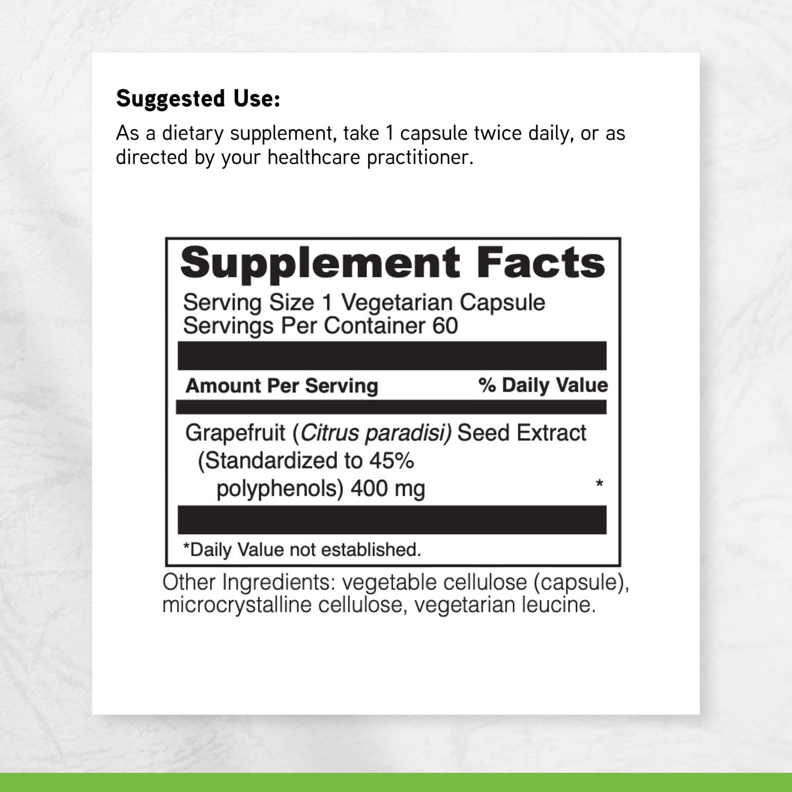 vegan grape seed extract supplement