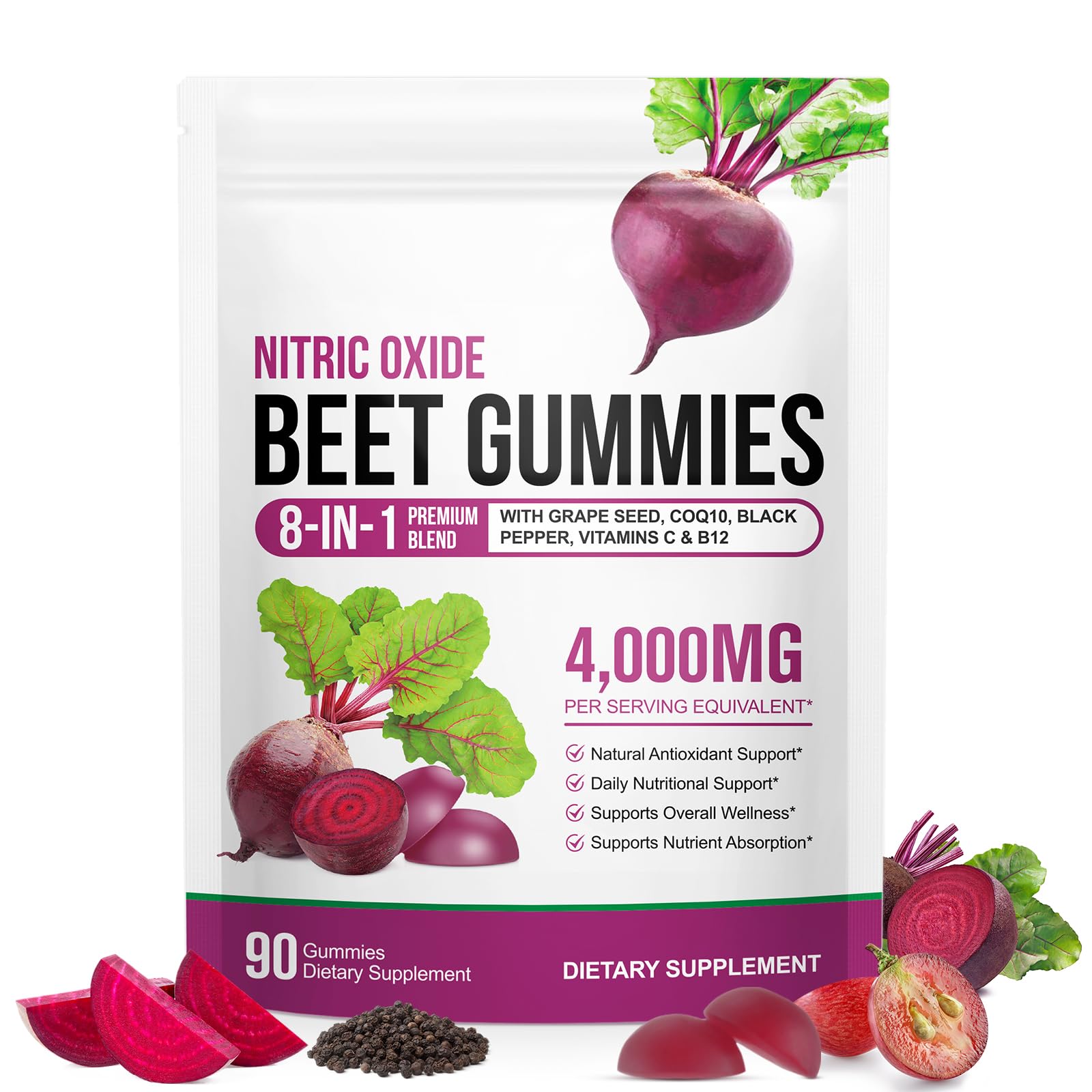 Vegan grape seed extract supplements