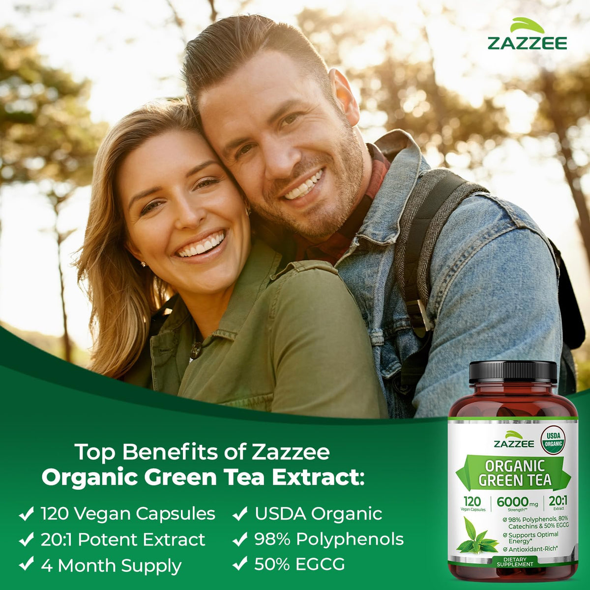 vegan green tea extract supplement