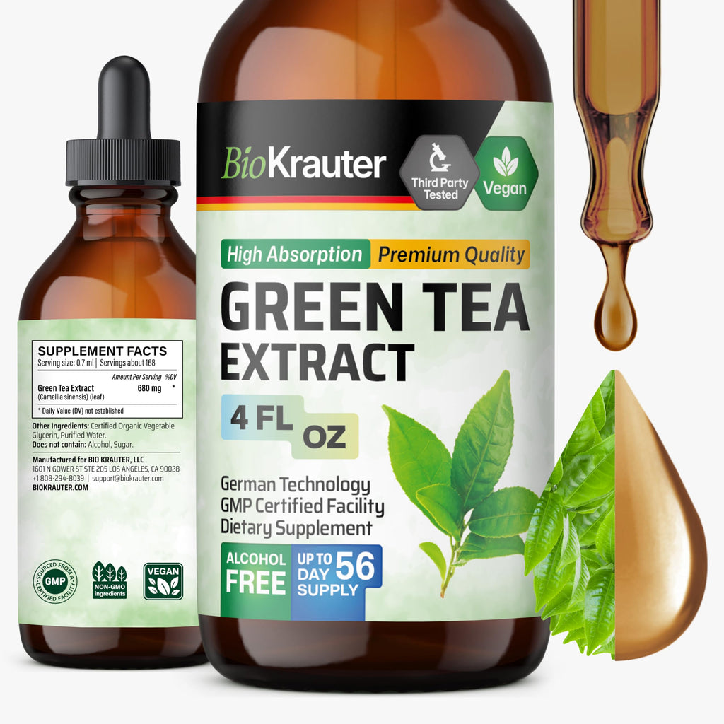 vegan green tea liquid formula