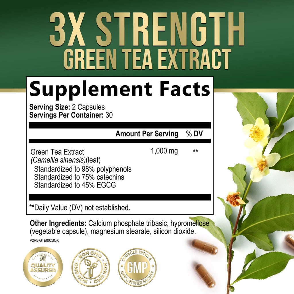 vegan green tea supplement benefits