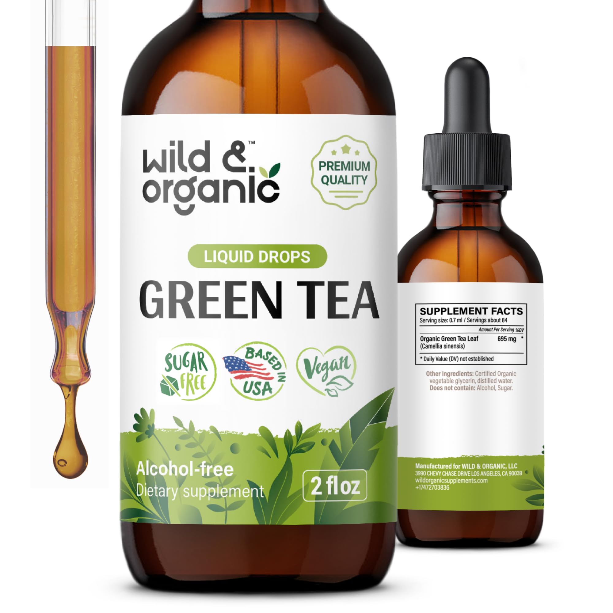 vegan green tea supplement benefits